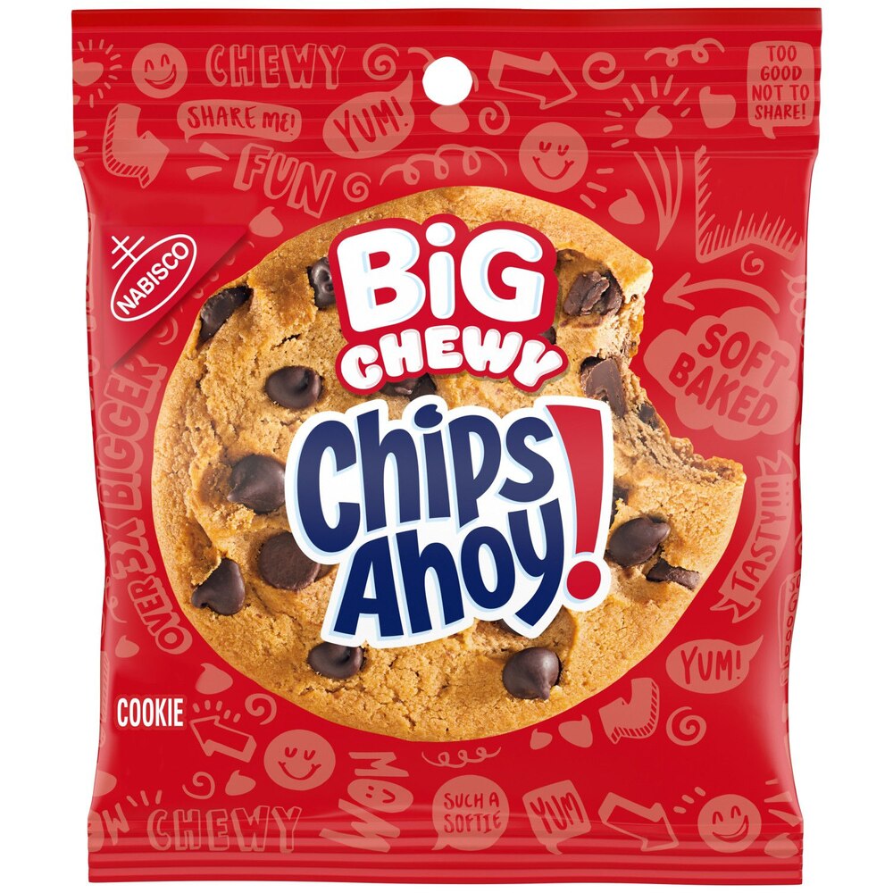 CHIPS AHOY! Big Chewy Cookies - Box of Giant Cookies - Buy 1 or 2 and