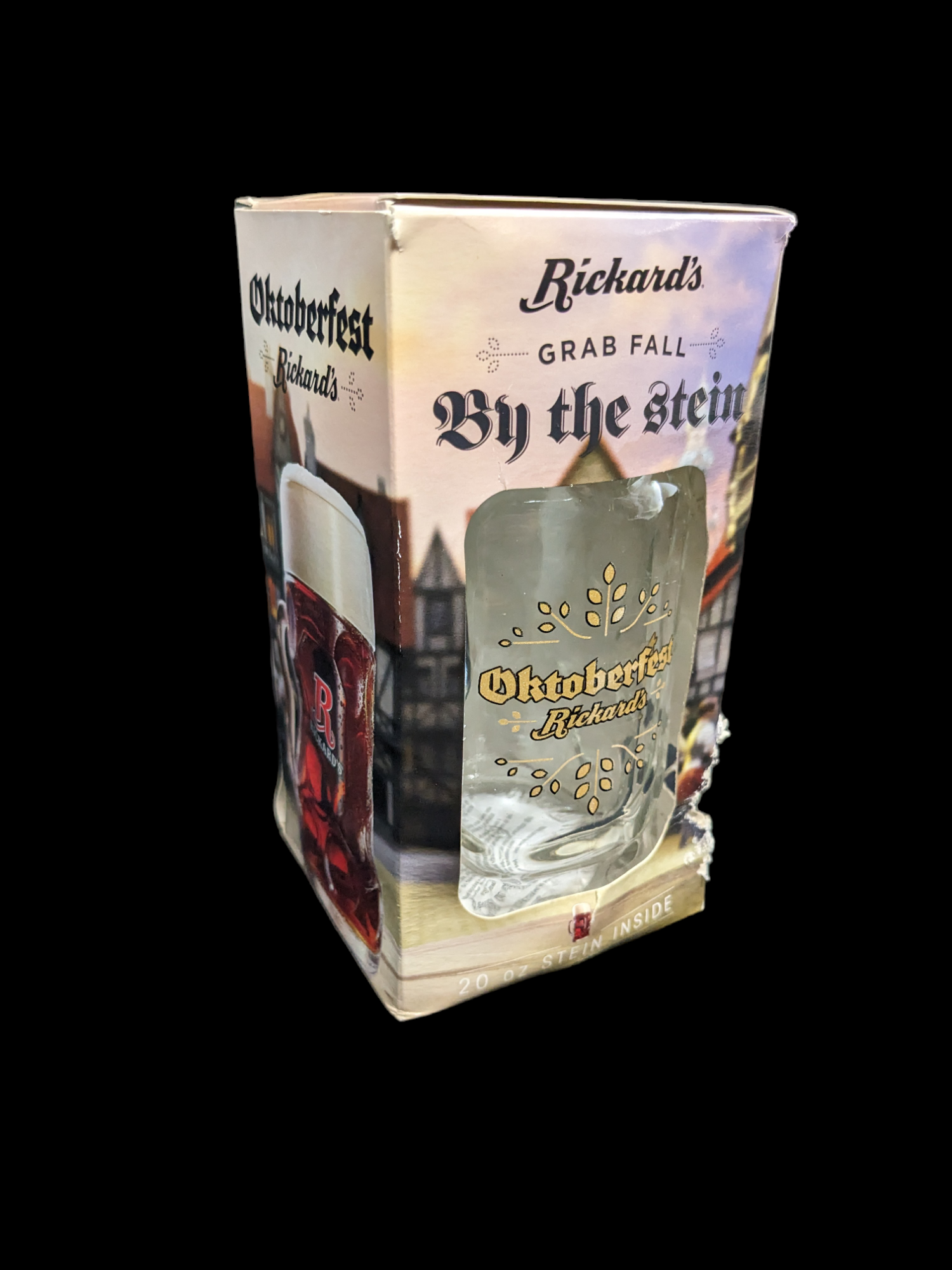 Rickards Beer Mug Stein - Set of 4