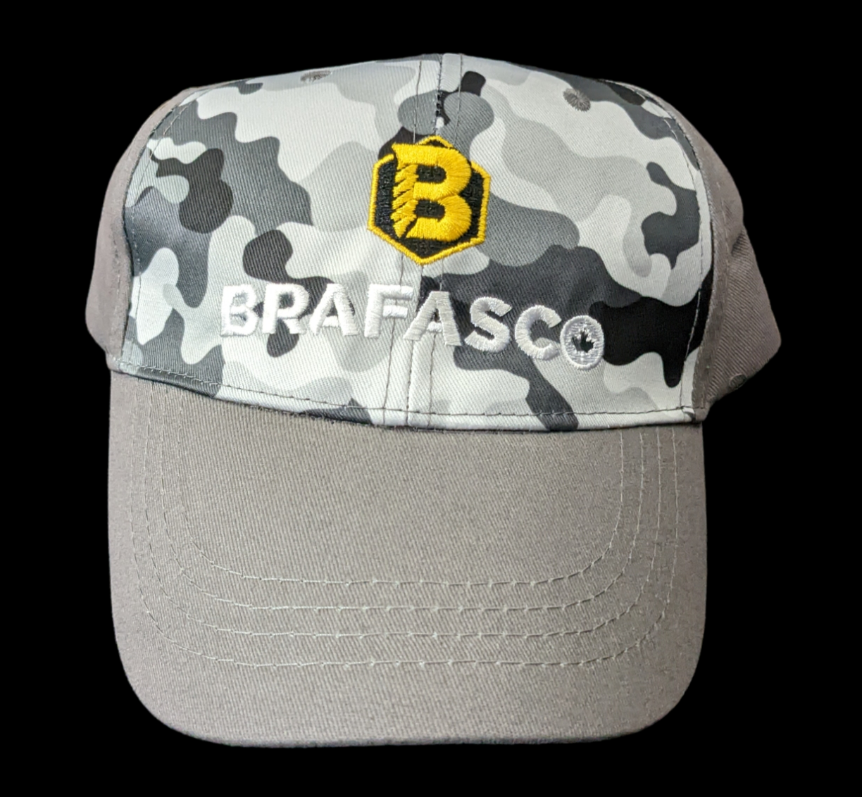 brafasco camo hat - velcro back (ball cap)